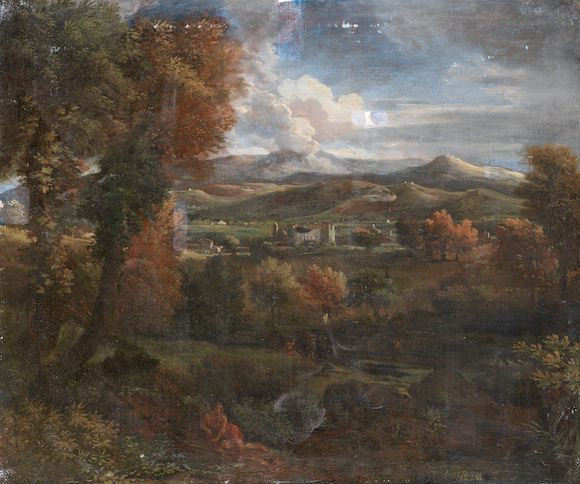 Bonhams : Follower of Gaspard Dughet, called Gaspard Poussin (Rome 1615 ...