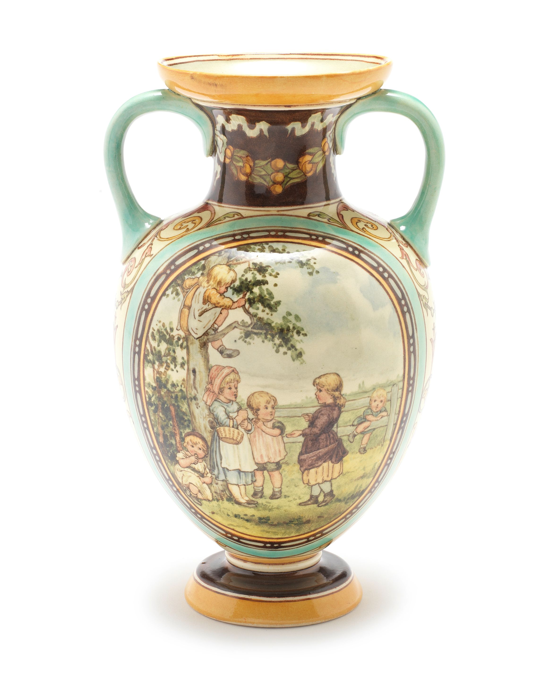 Bonhams : Ada Dennis and Mary Denley for Doulton Lambeth a Good Twin ...