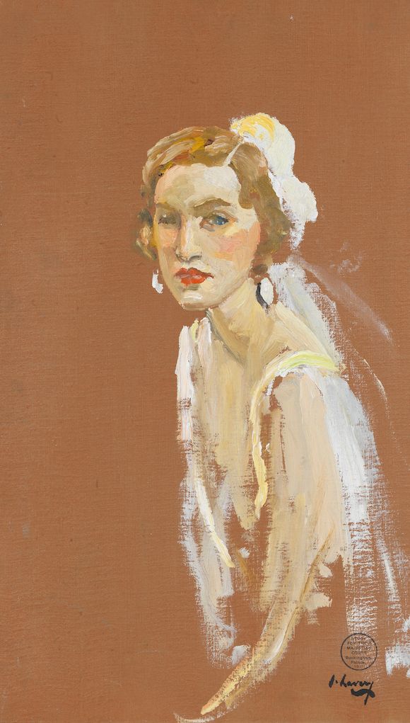 Bonhams : Sir John Lavery R.A., R.S.A., R.H.A. (1856-1941) Mrs. Leo D ...