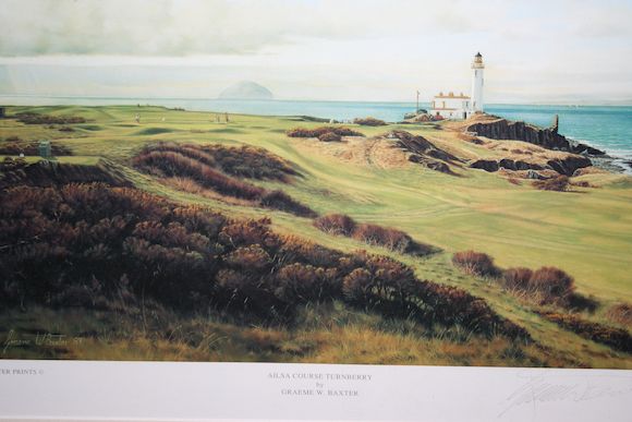 Bonhams : Graeme W. Baxter: Six limited edition golfing prints ...