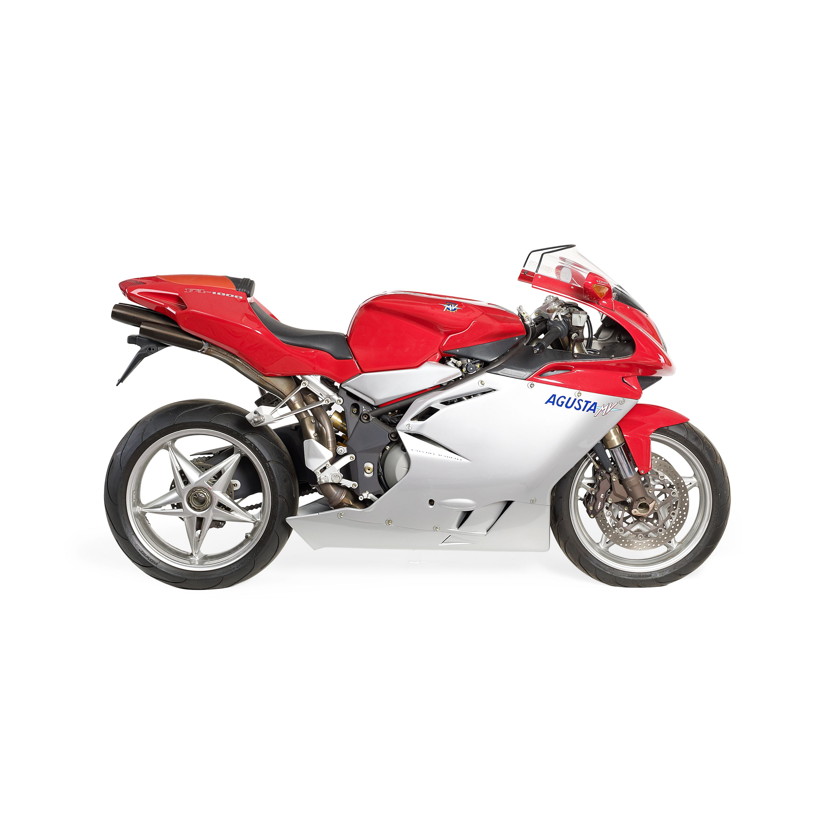 Bonhams Cars : 100 kilometres from new,2004 MV Agusta F4 1000S Frame no. ZCGF511BA4V001523
