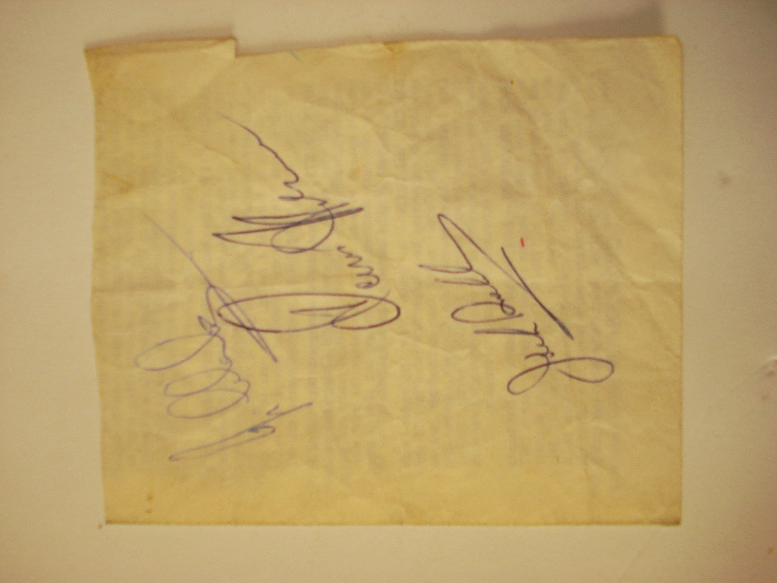 Bonhams Cars : Signatures from Jim Clark, Denis Hulme and Jack Brabham ...