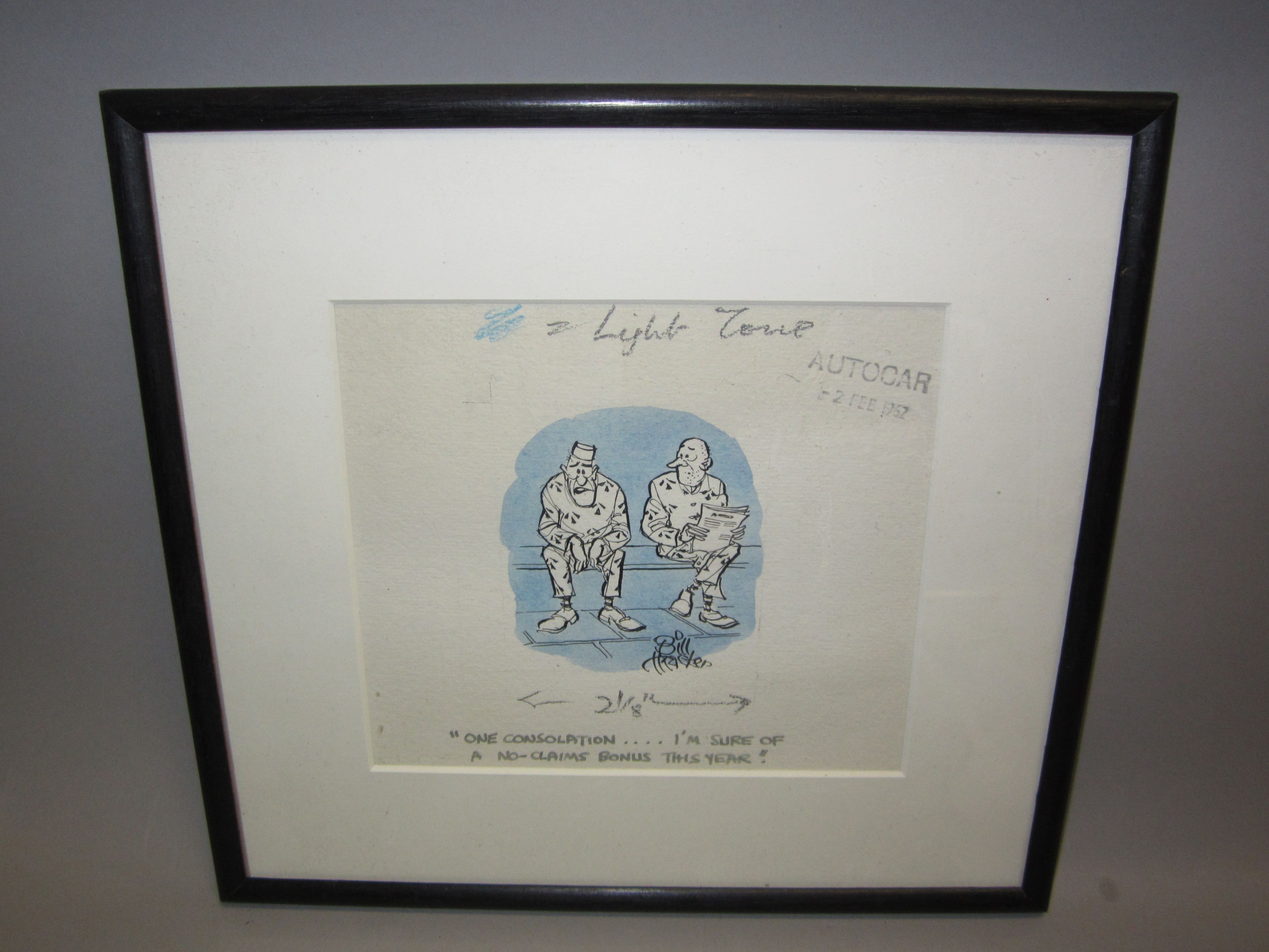 Bonhams Cars : C F (Bill) Thacker (British 1915-2006): 'No-Claims Bonus',