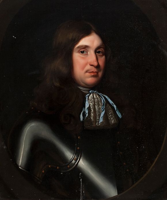 Bonhams : Follower of David Scougall (Scottish) Bust length portrait of ...