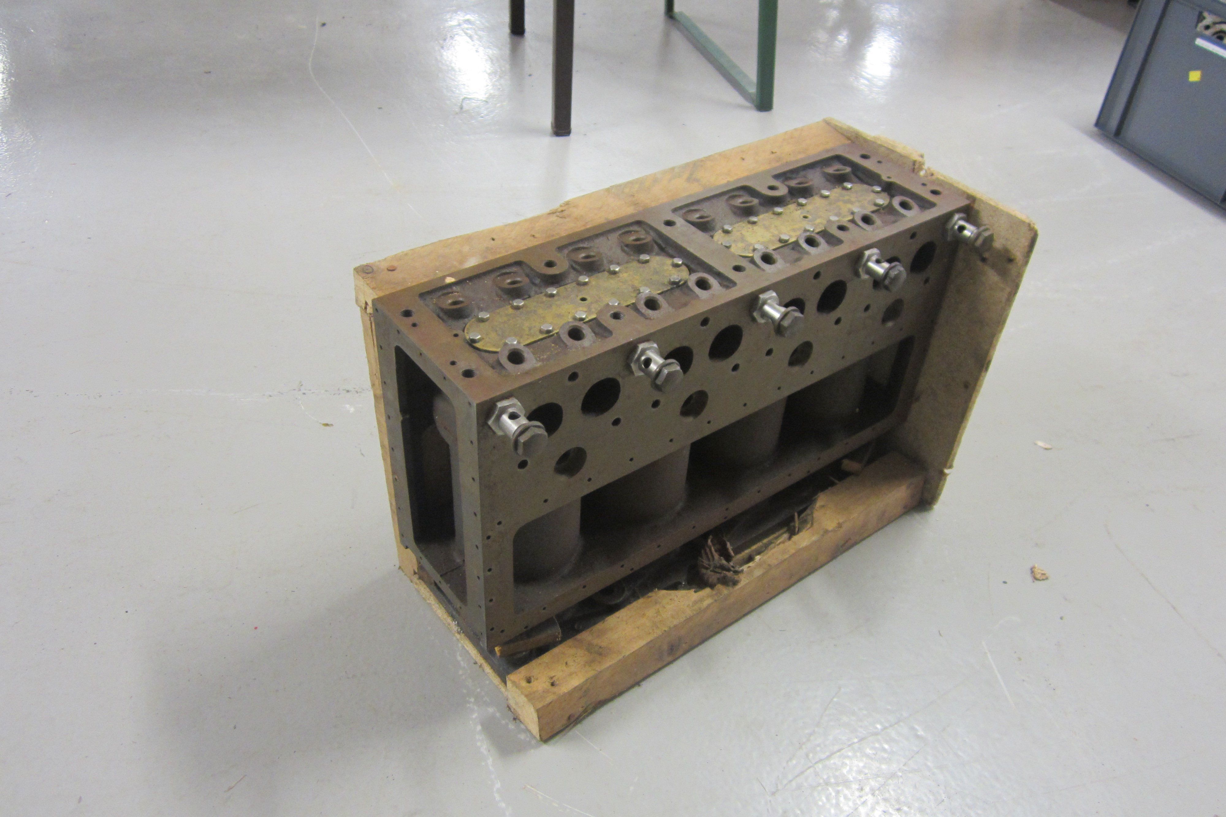 Bonhams Cars : A 4 ½ Litre Bentley cylinder block,