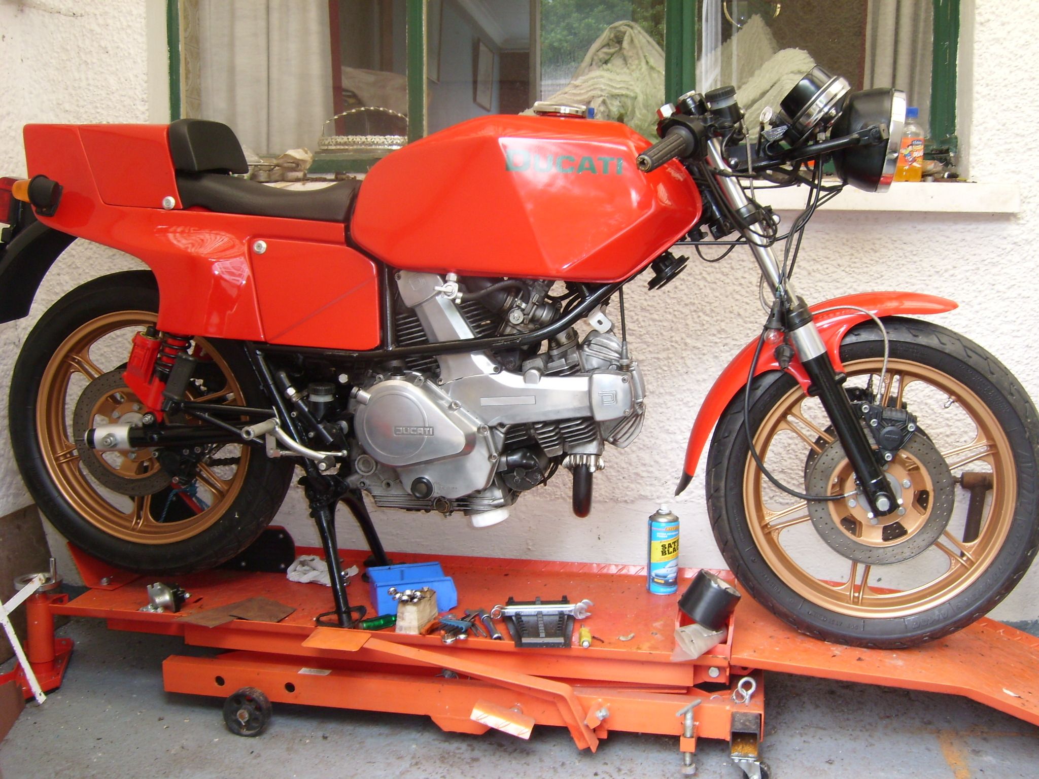 Bonhams Cars : 1981 Ducati 500cc Pantah Frame no. 661810 Engine no. 601796