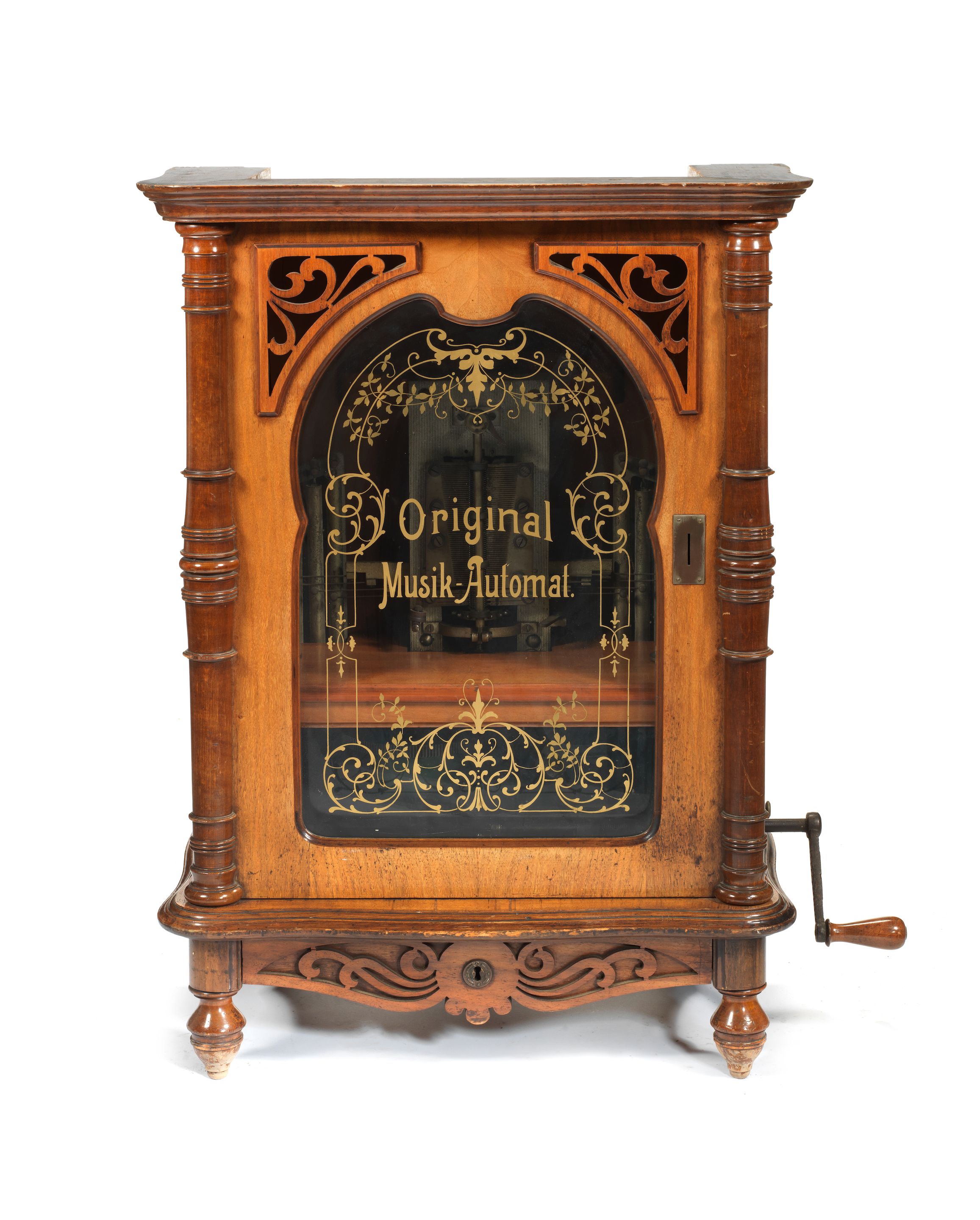 Bonhams : A rare 16.7/8-inch Lochmann's 'Original Musik-Automat', coin ...
