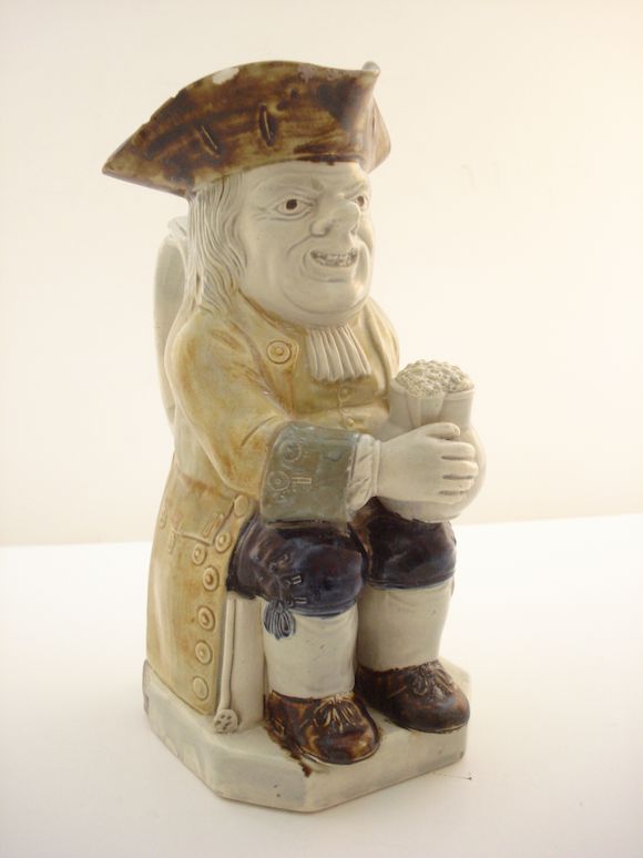 Bonhams : An English pottery Toby jug Circa 1800