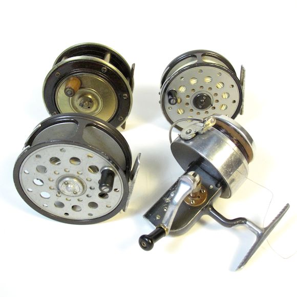 Bonhams : Two Farlow The 'Python' 4in. reels