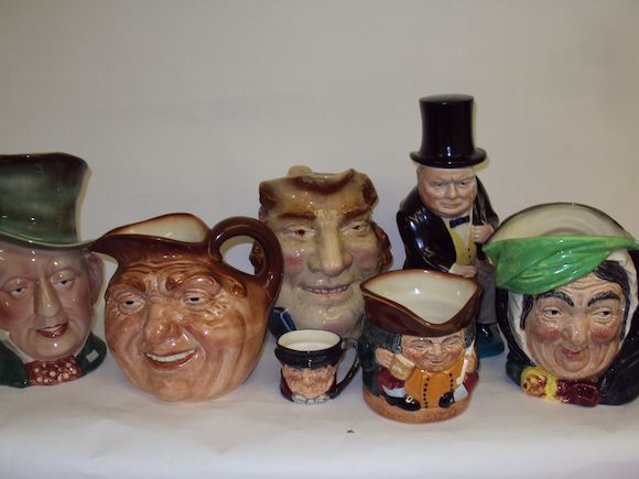 Bonhams : A collection of Royal Doulton and Beswick character jugs