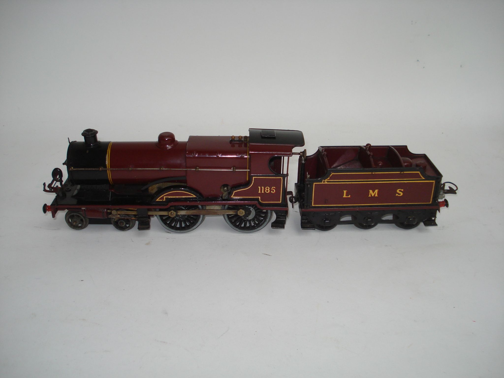 Bonhams : Hornby Series No.2 Special 4-4-0 engine 1185 and LMS tender
