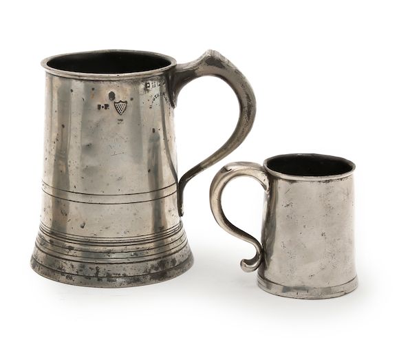 Bonhams : A Bristol half-pint ale mug, circa 1780