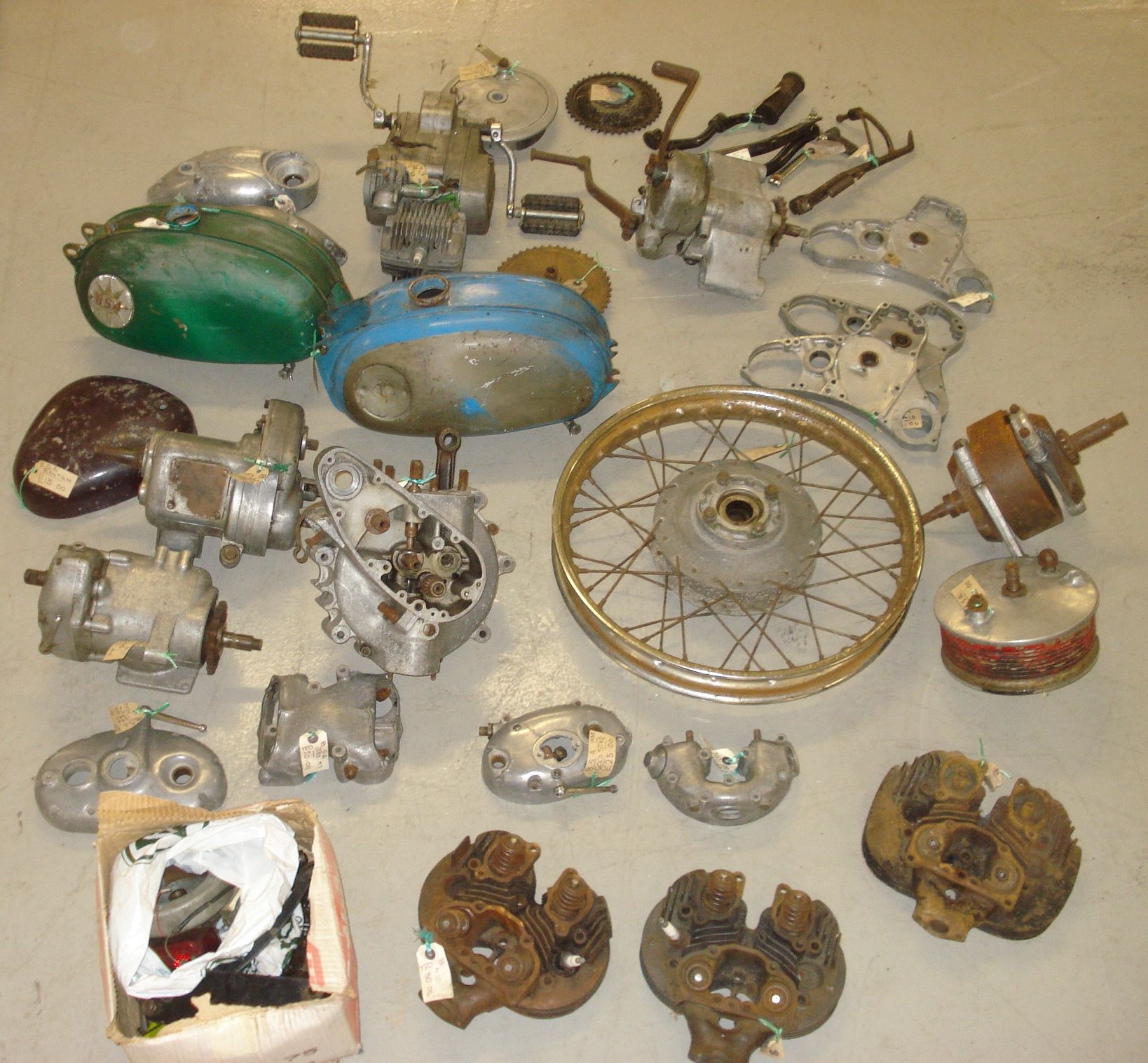 Bonhams Cars : A quantity of BSA mechanical spares,
