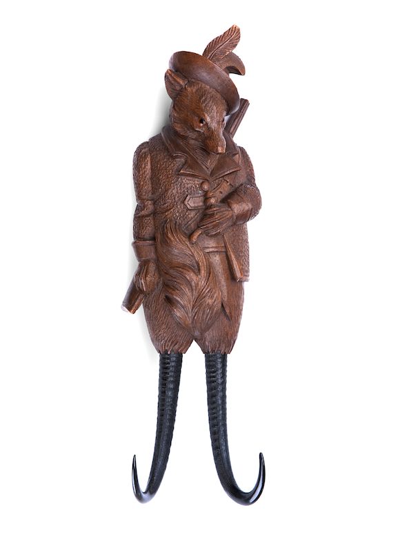 Bonhams : A late 19th century Black Forest style whip hook