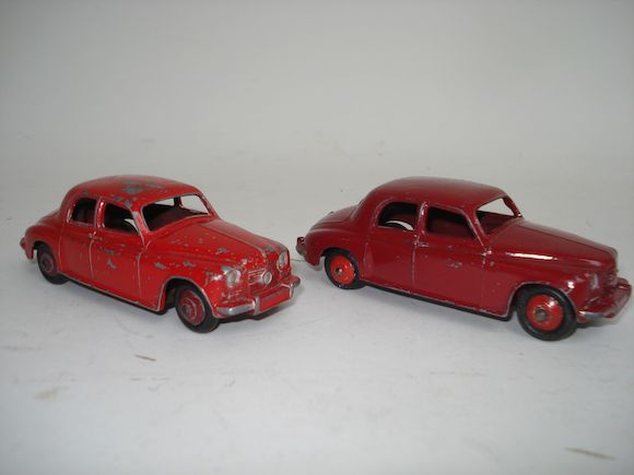 Bonhams : Dinky 140b red Rover 75 Saloon 2