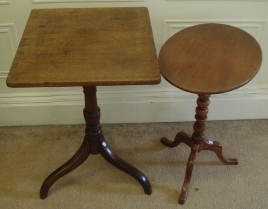 Bonhams : A Victorian mahogany pedestal table, with oval tilt top, on ...