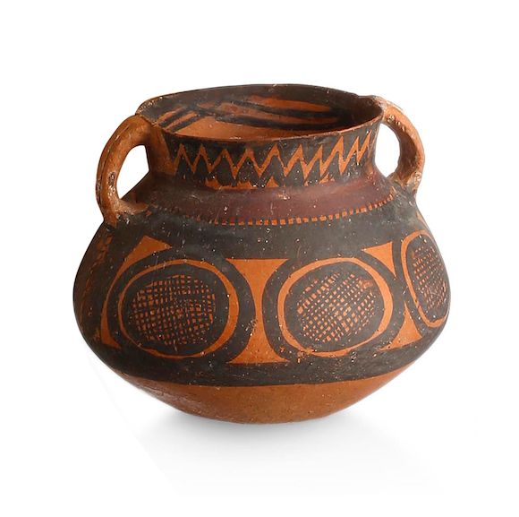 Bonhams : A Neolithic painted pottery jar Majiayao Culture, Machang ...