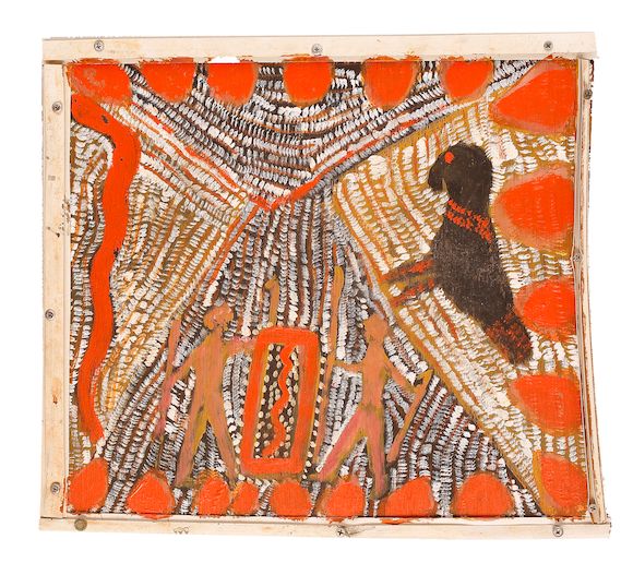 Bonhams : Ginger Riley Munduwalawala (circa 1937-2002) Limmen Bight Country