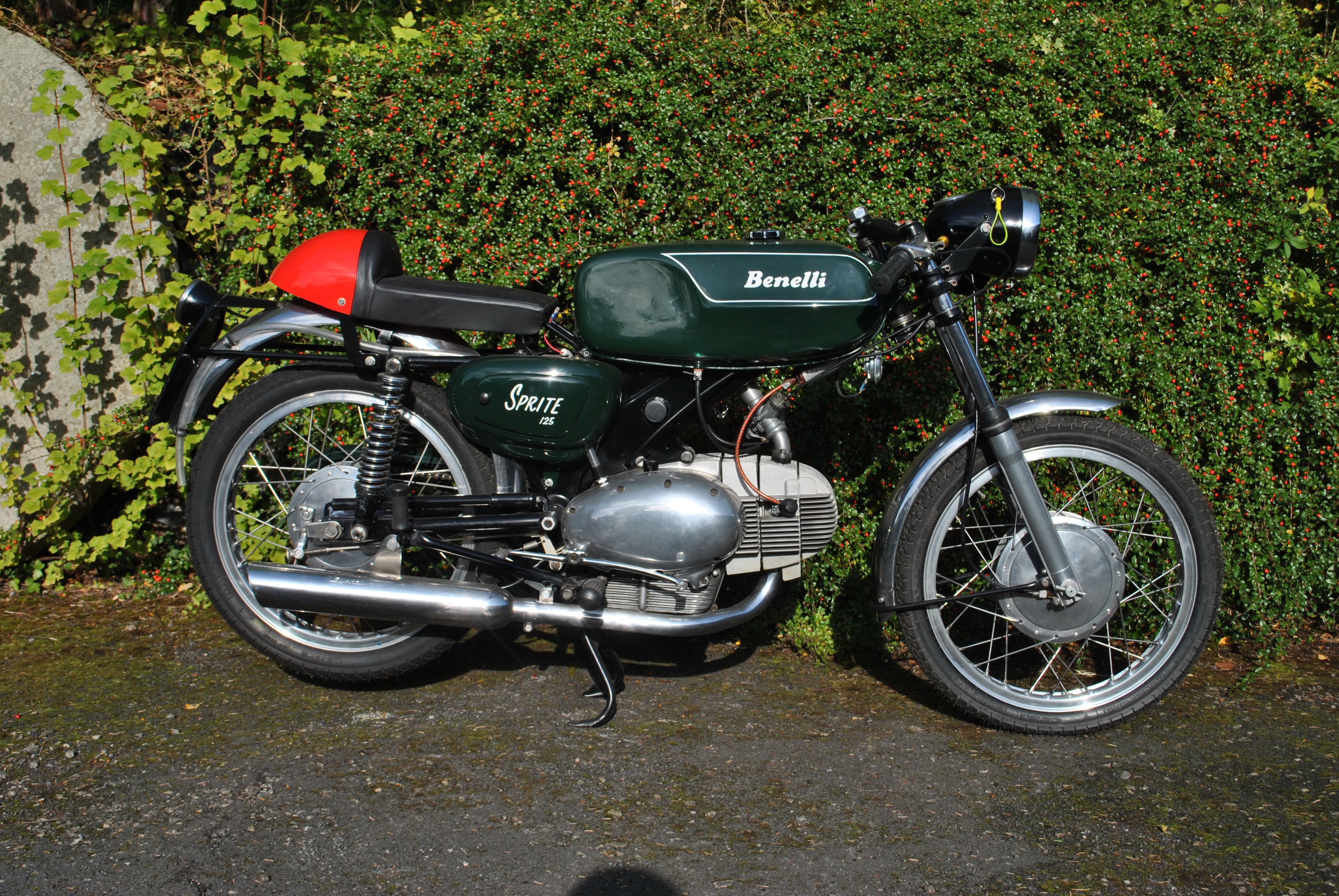 Bonhams Cars : 1968 Benelli 125cc Sprite Frame no. 440598 Engine no. 10605
