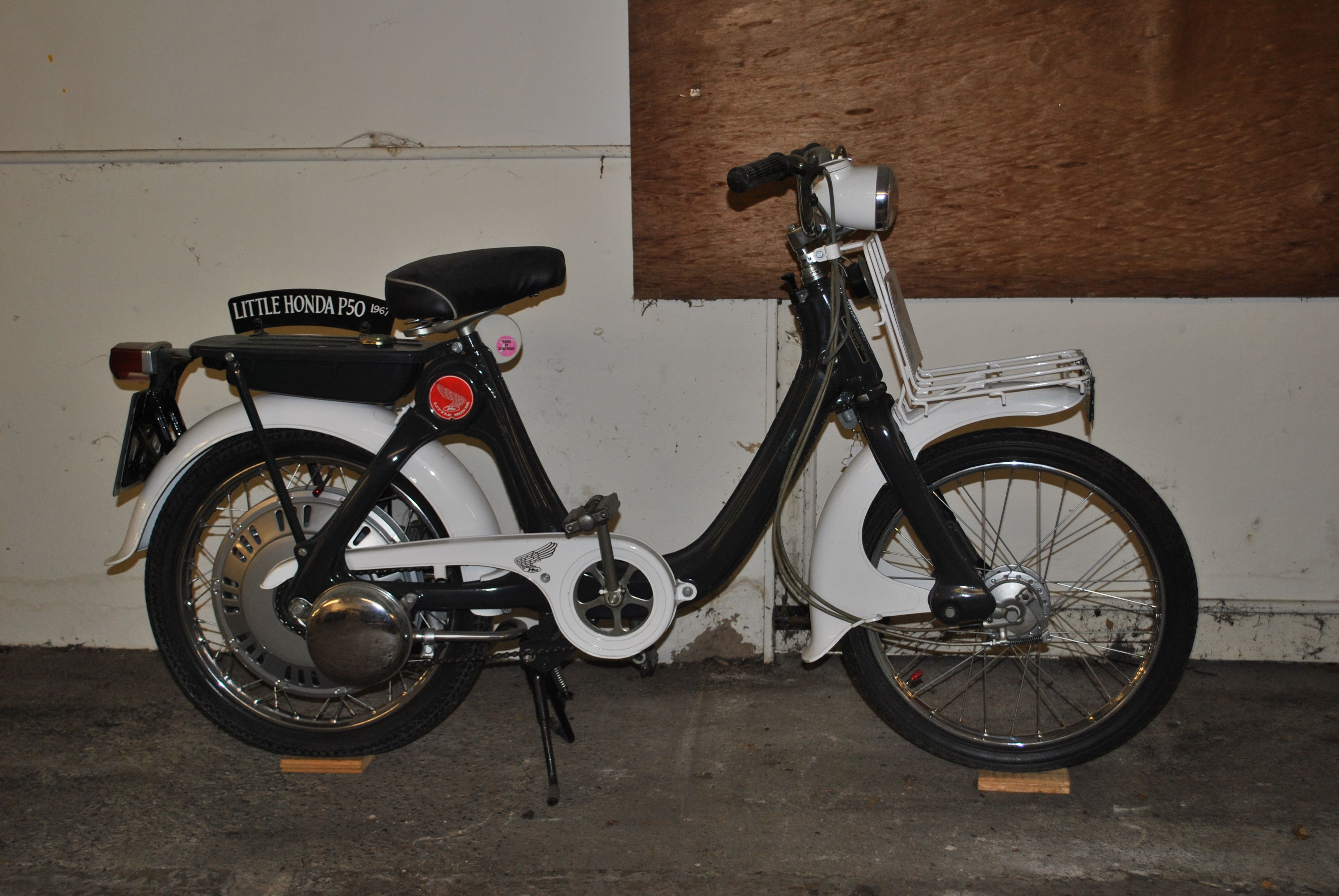 Bonhams Cars : 1967 Honda P50 Moped Frame no. P50A 131156