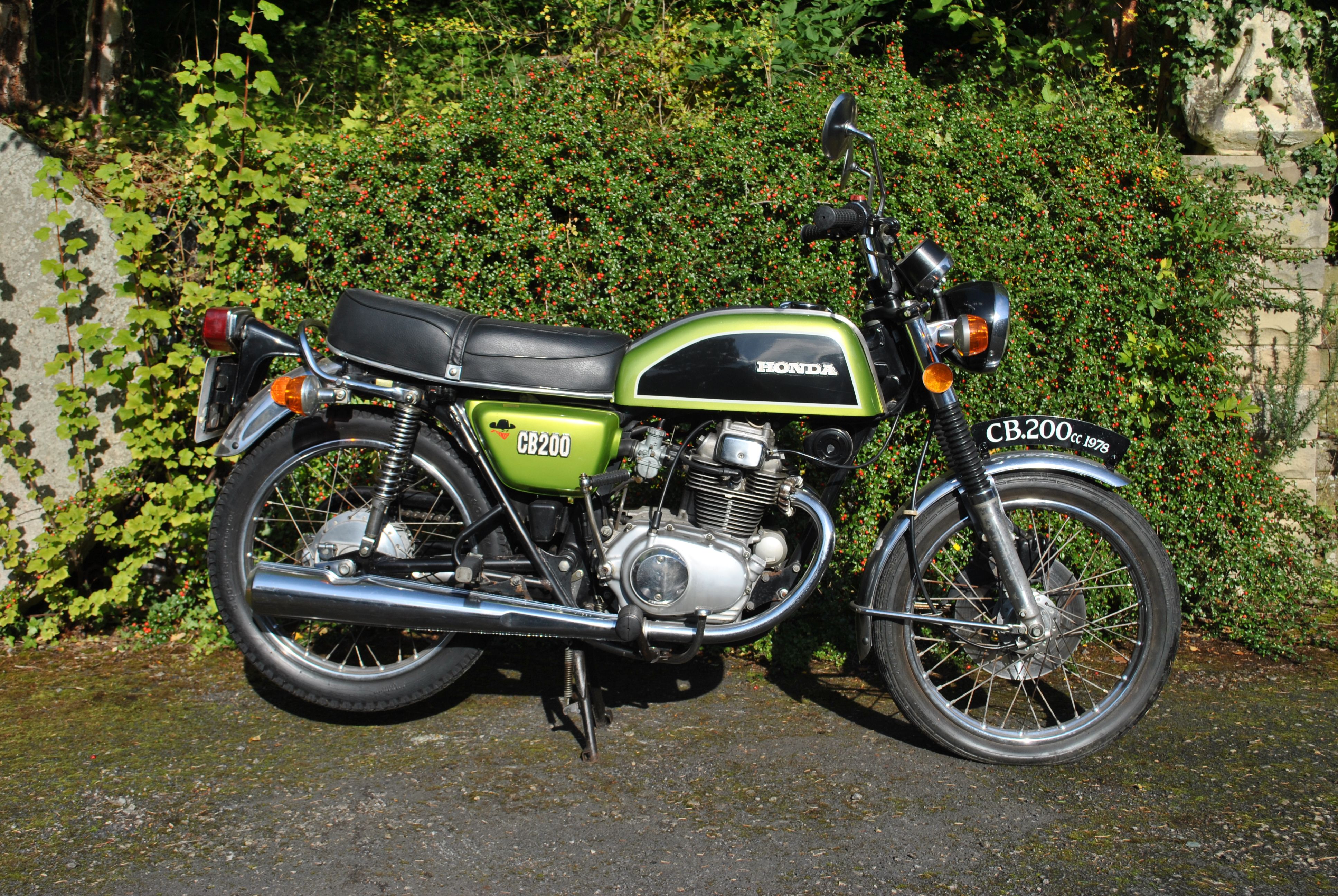 Bonhams Cars : 1978 Honda CB200 Frame no. CB200-1060463 Engine no ...