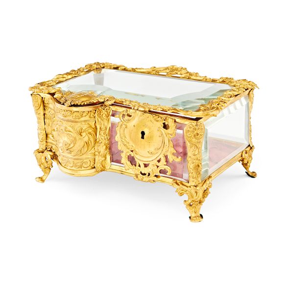 Bonhams : A late 19th century French jewellery casket In the Rococo style
