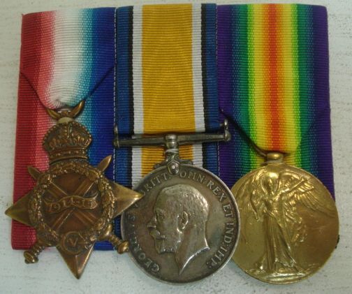 Bonhams : A 1st world War medal group, 1914-15 Star, War medal and ...