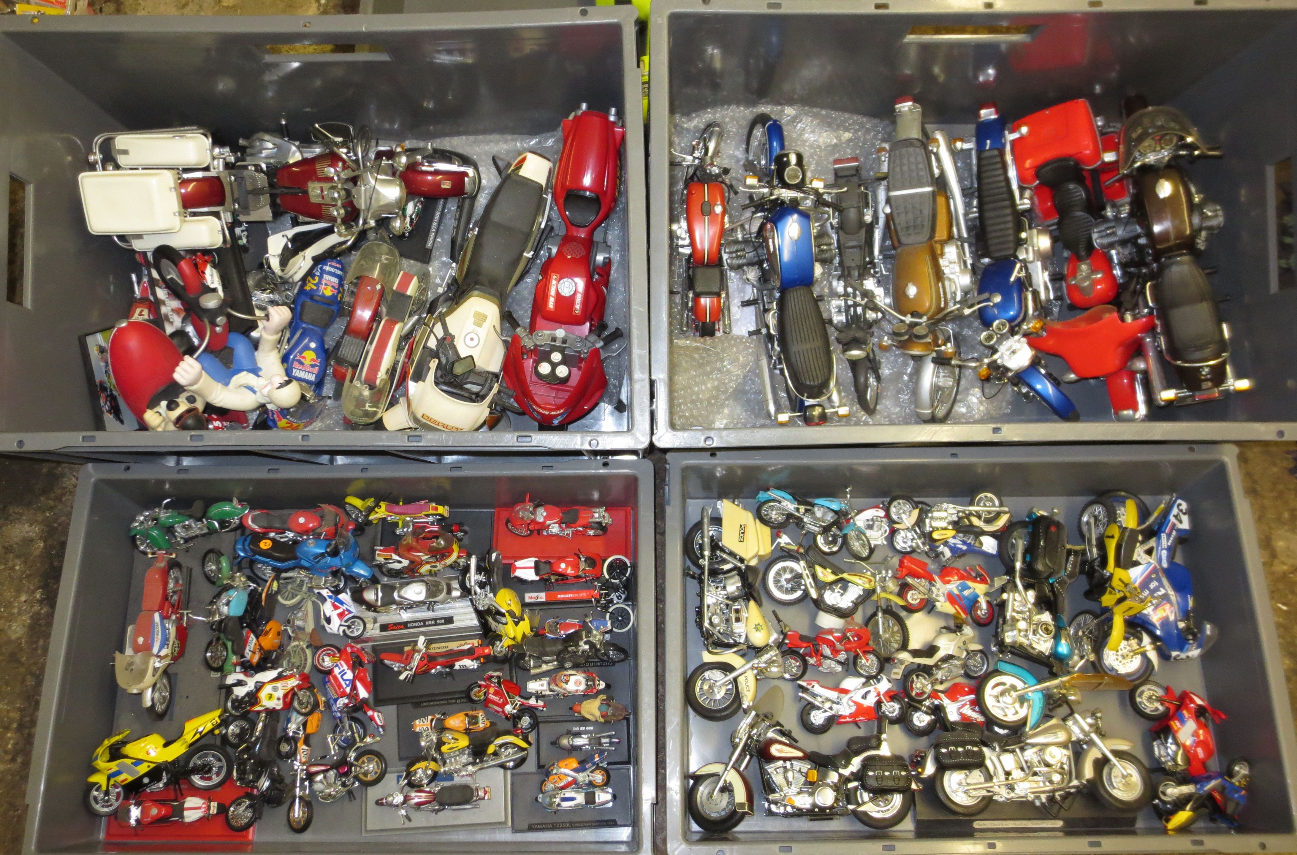 Bonhams Cars : A quantity of motorcycle models,