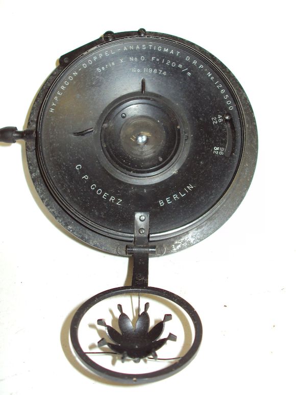 Bonhams : A Goerz Hypergon wide angle lens