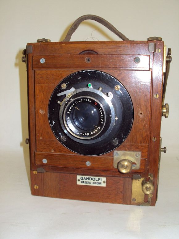 Bonhams : A Gandolfi Quarter Plate camera
