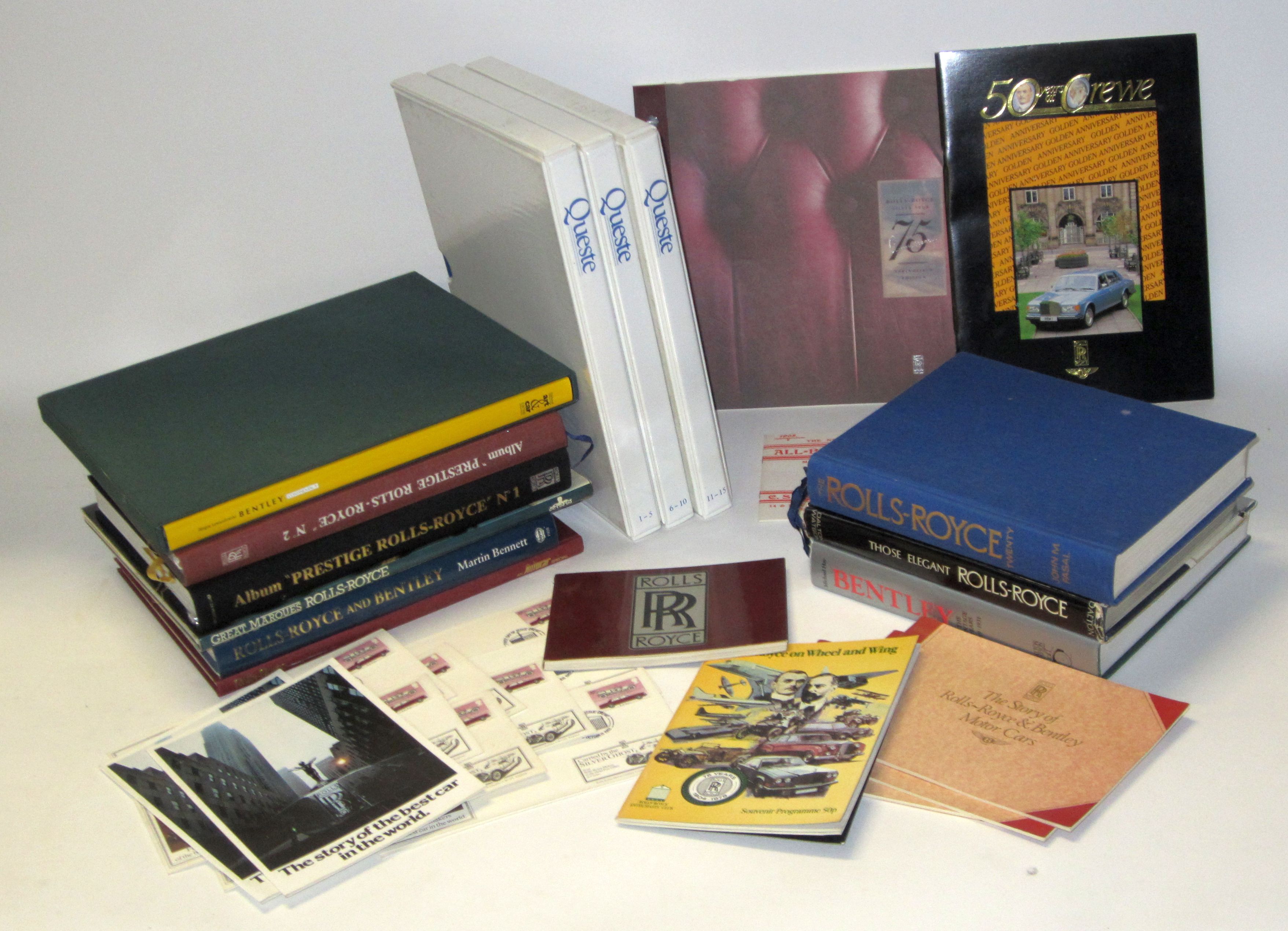 Bonhams Cars : Assorted RR and Bentley reference books and periodicals