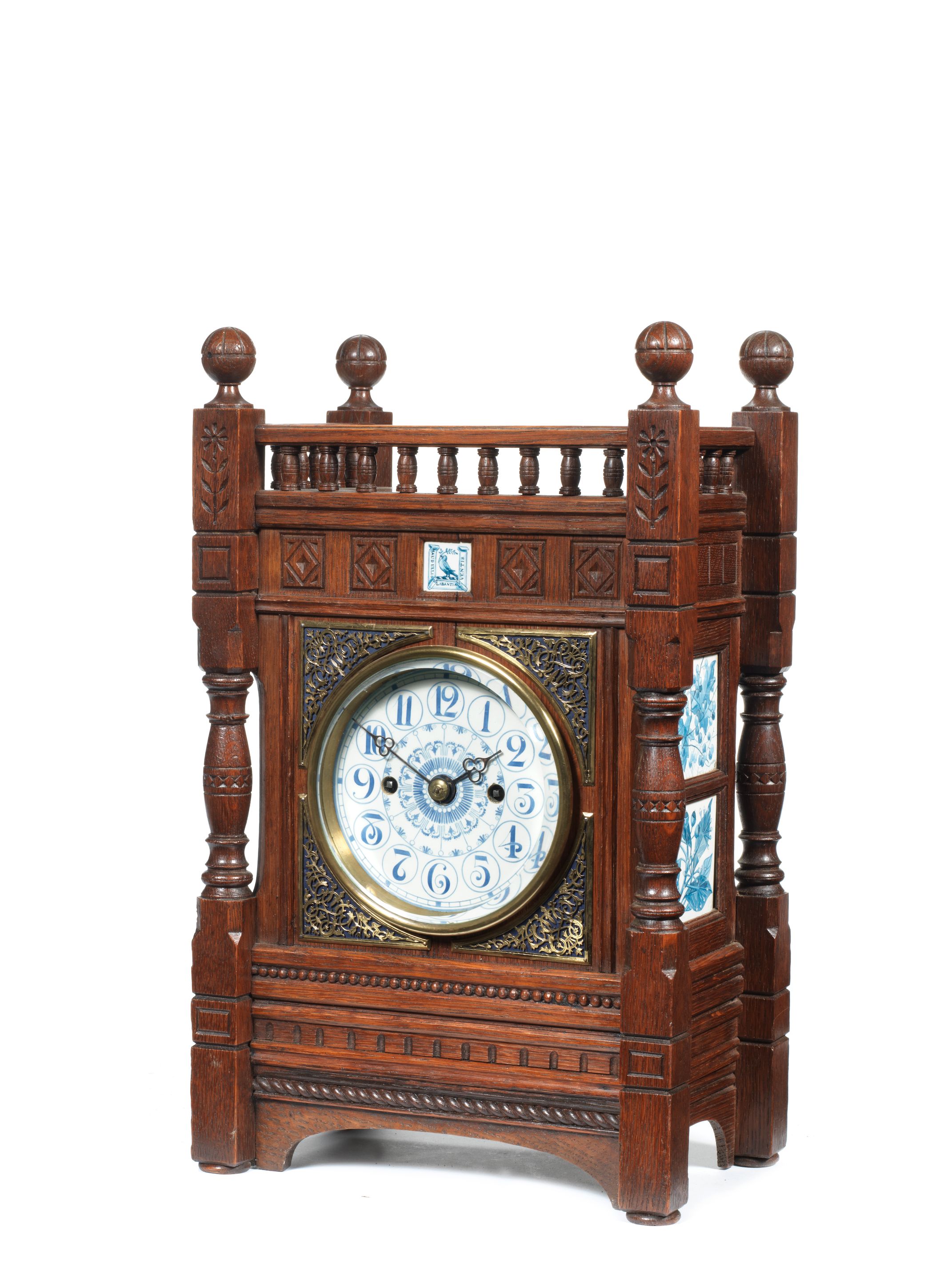 Bonhams : A 19th century Aesthetic Movement oak, gilt metal and ...