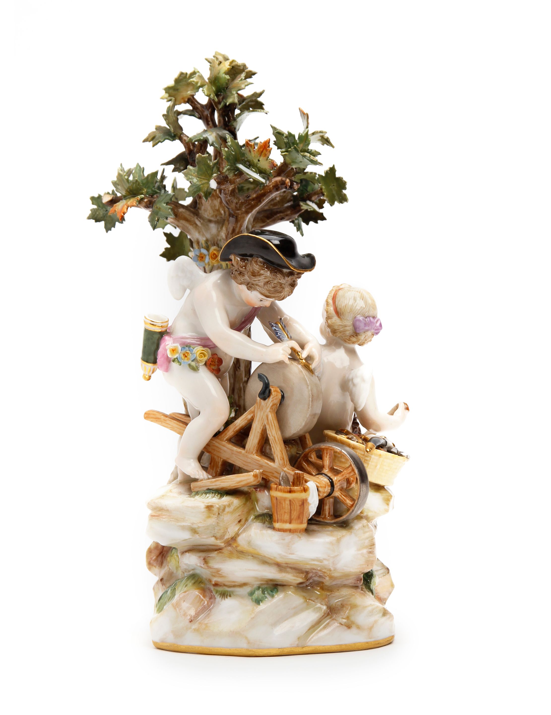 Bonhams : A Meissen putti figure group Late 19th Century
