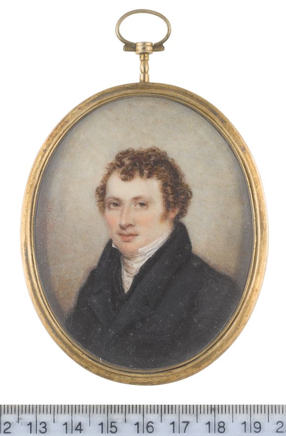 Bonhams : Louis Ami Ferriere (Swiss, 1792-1866) Two portrait miniatures ...