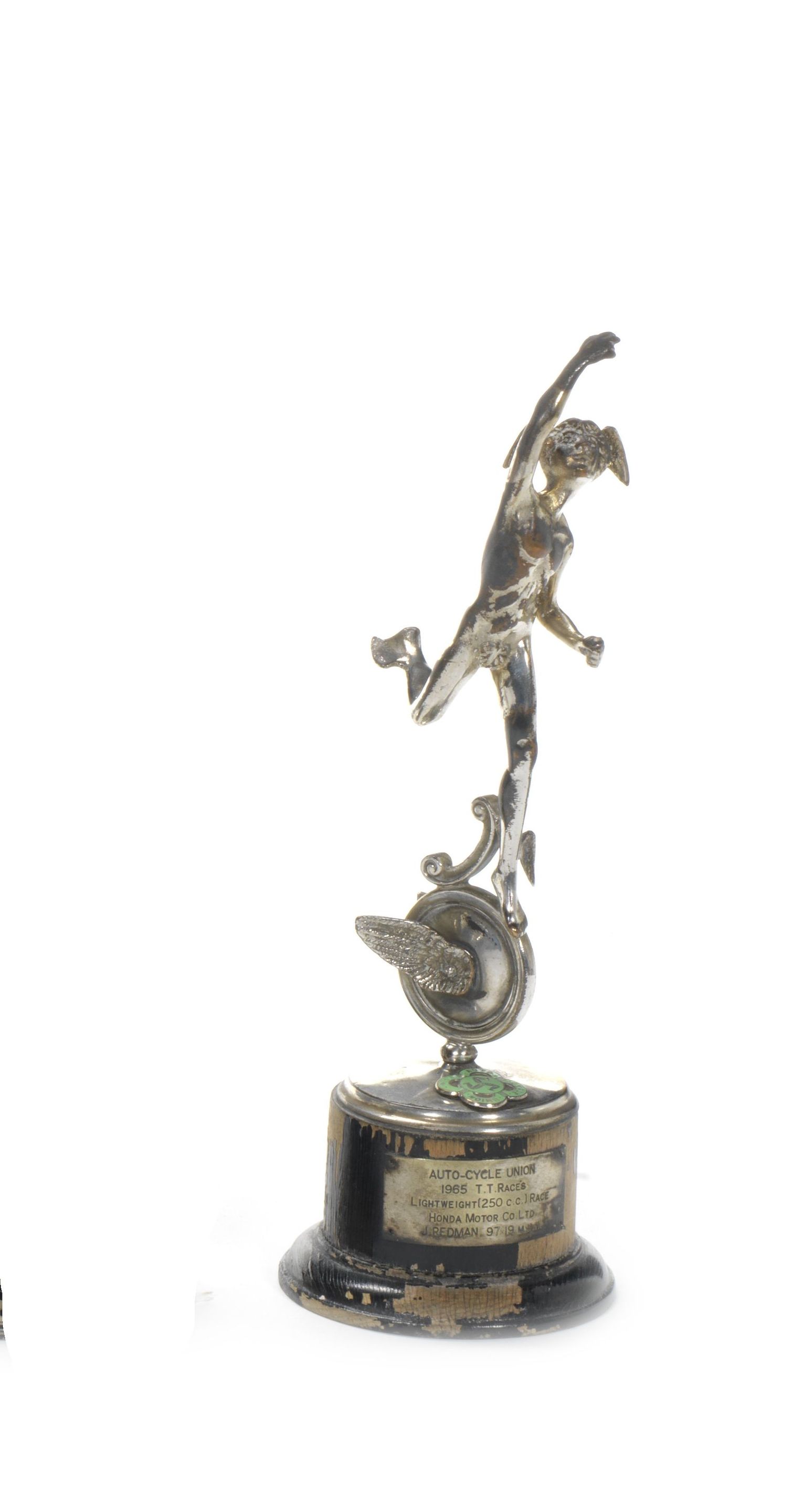 Bonhams Cars : Jim Redman's 1965 TT Silver Replica winner's trophy,