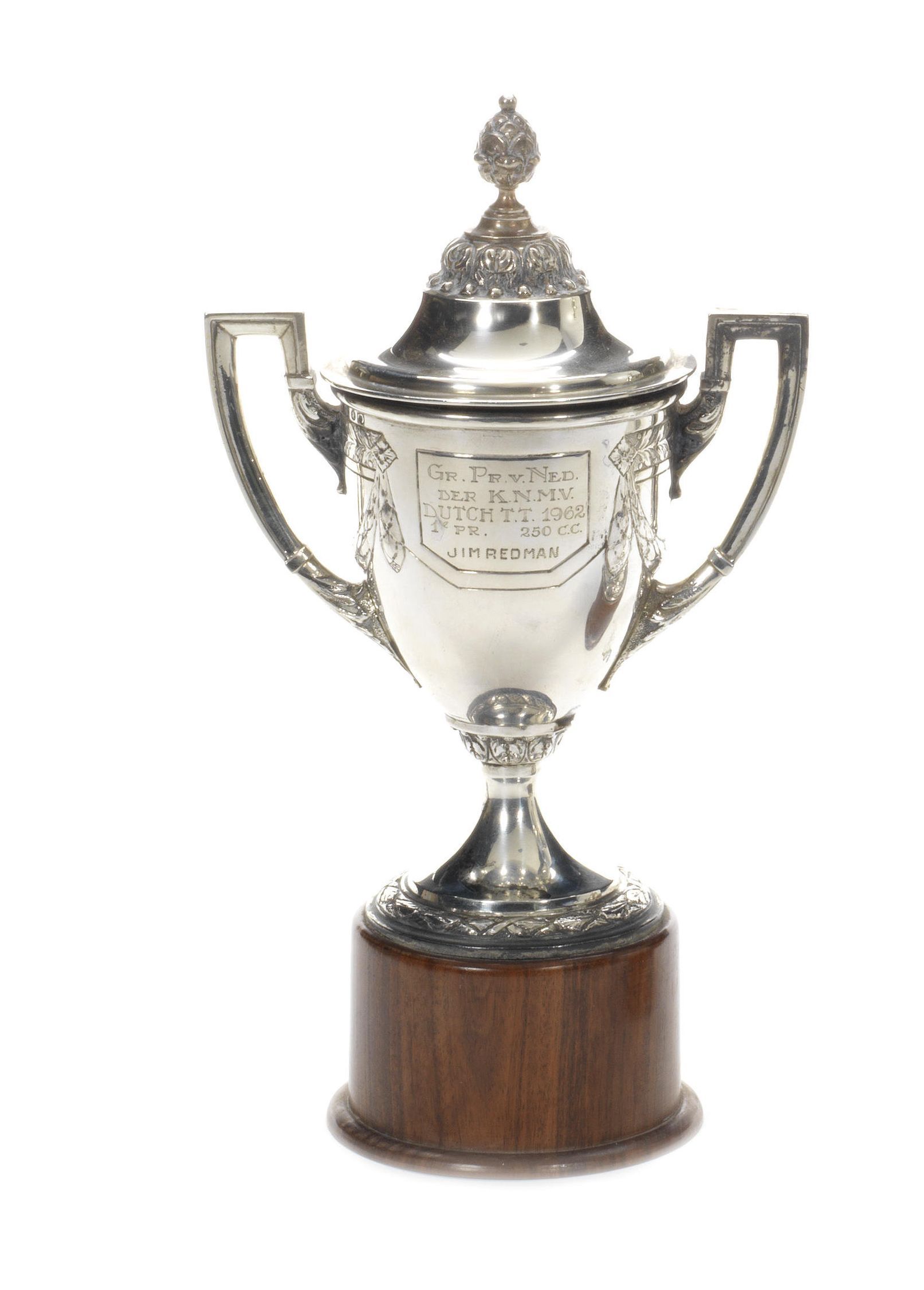 Bonhams Cars : Jim Redman's 1962 Dutch TT winner's trophy,