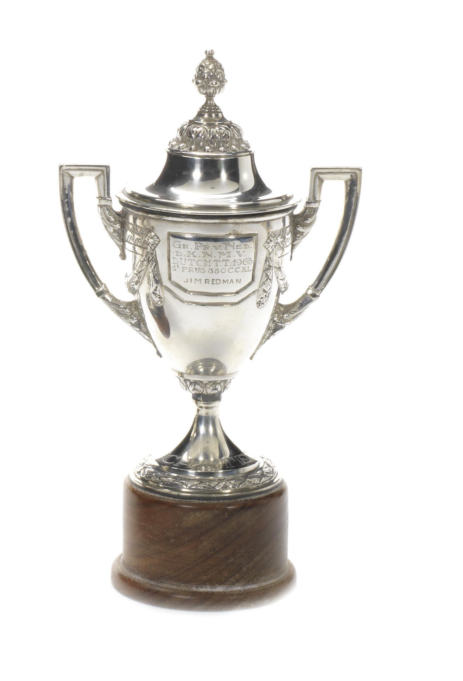 Bonhams Cars : Jim Redman's 1965 Dutch TT winner's trophy,