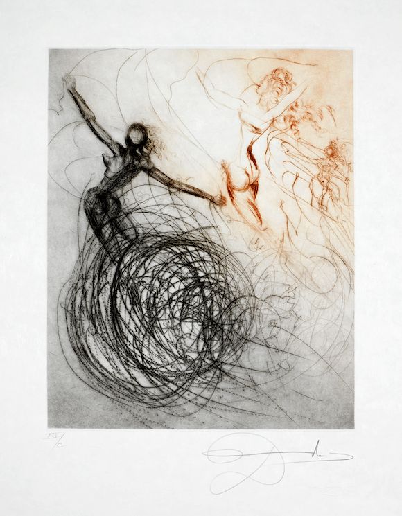 Bonhams : Salvador Dali (Spanish, 1904-1989) Hippies (Michler and ...