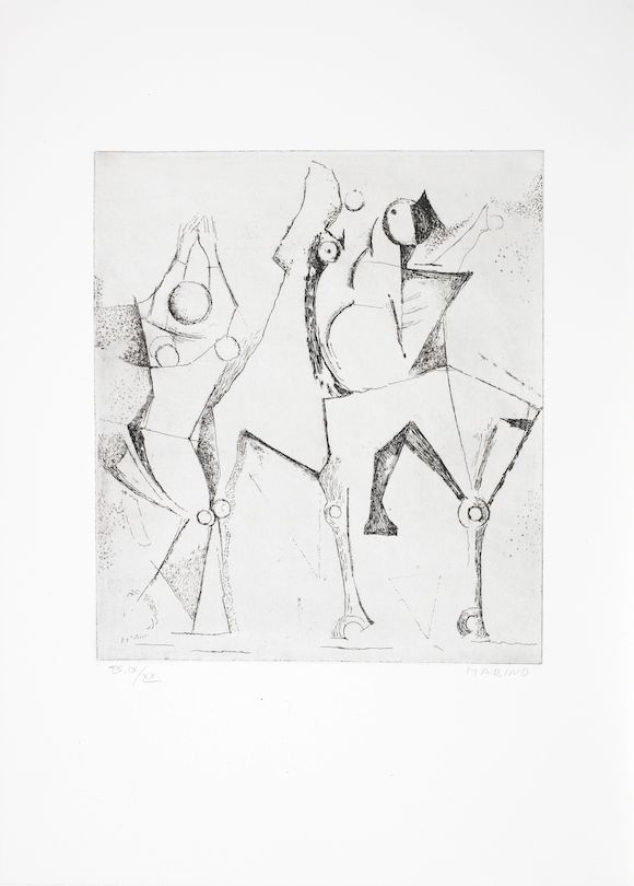 Bonhams : Marino Marini (Italian, 1901-1980) Graphic Work The complete ...