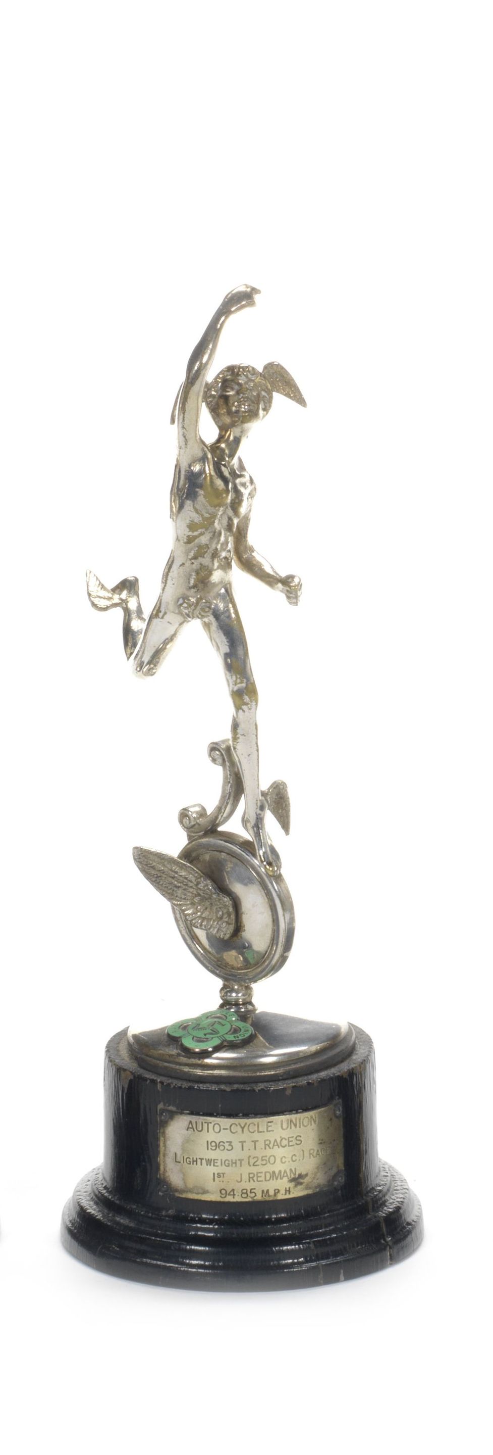 Bonhams Cars : Jim Redman's 1963 TT Silver Replica winner's trophy,