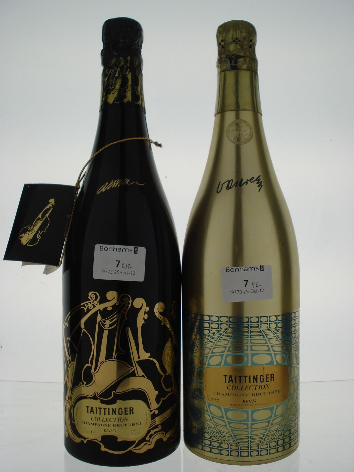 Bonhams : Taittinger Collection 1978 (1) Taittinger Collection 1981 (1)