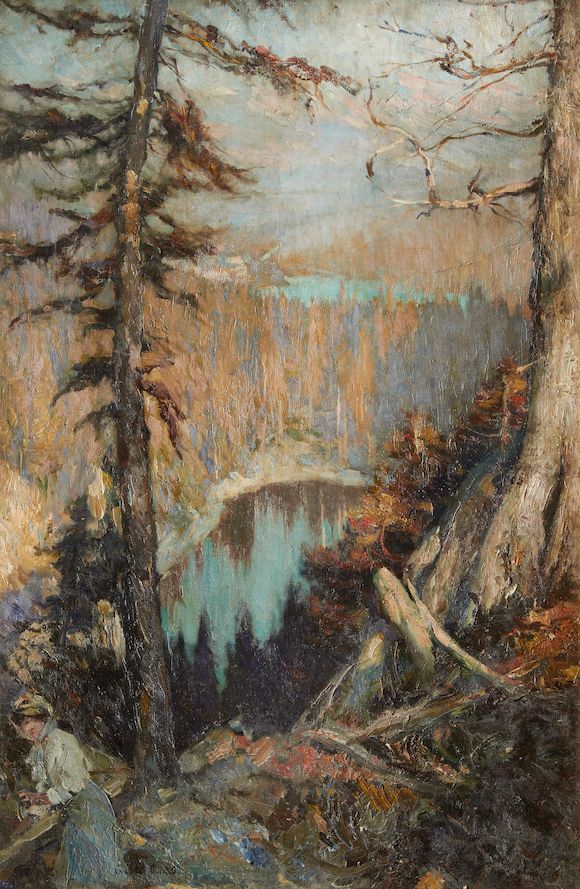 Bonhams : Cyrus Cincinatto Cuneo (American, 1879-1916) A view in the ...