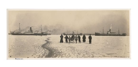 Bonhams : CHINA - CHEFOO A group of seven panoramic views of Chefoo and ...