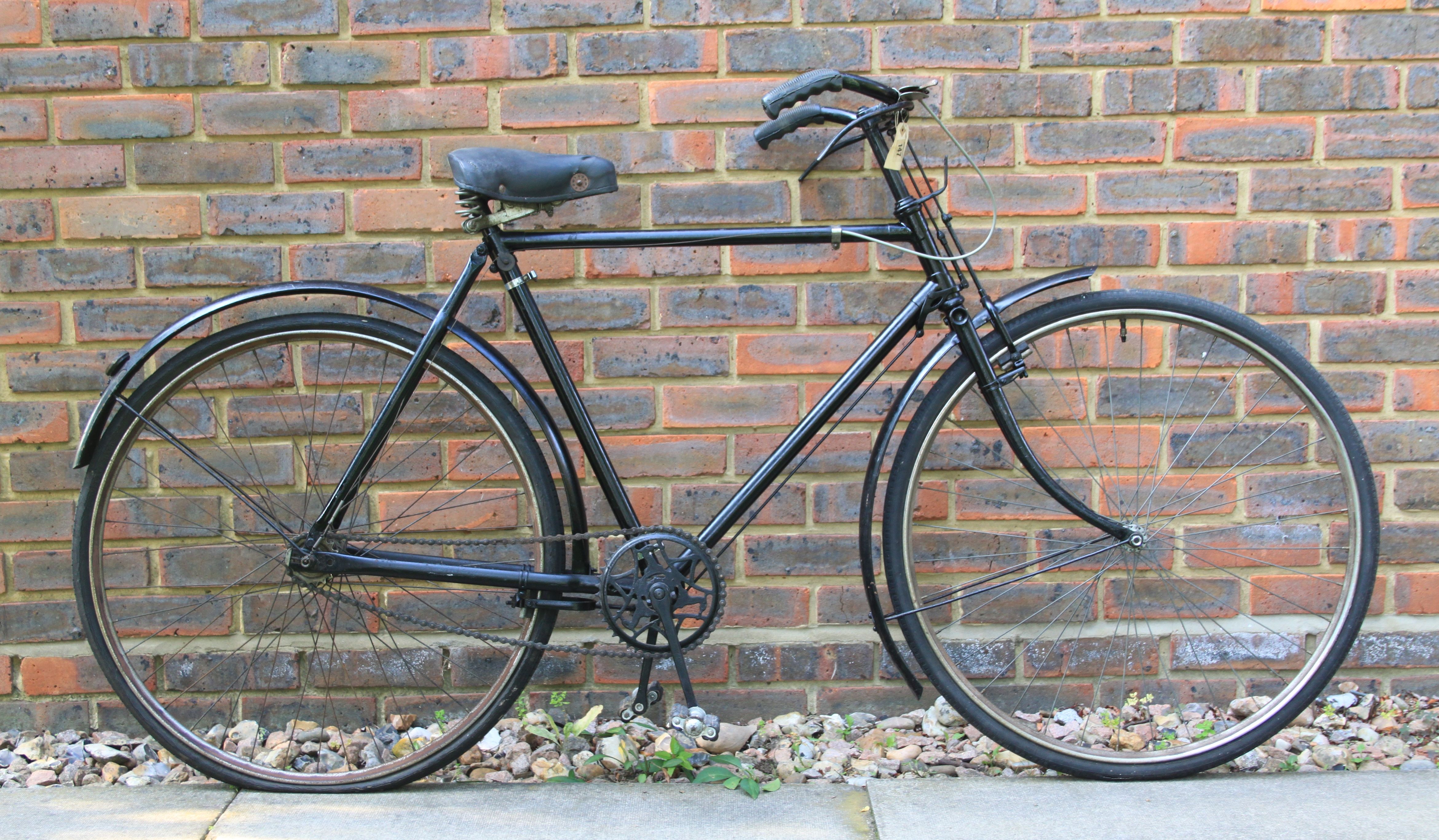 Bonhams Cars : A gents' Raleigh bicycle, circa 1930,