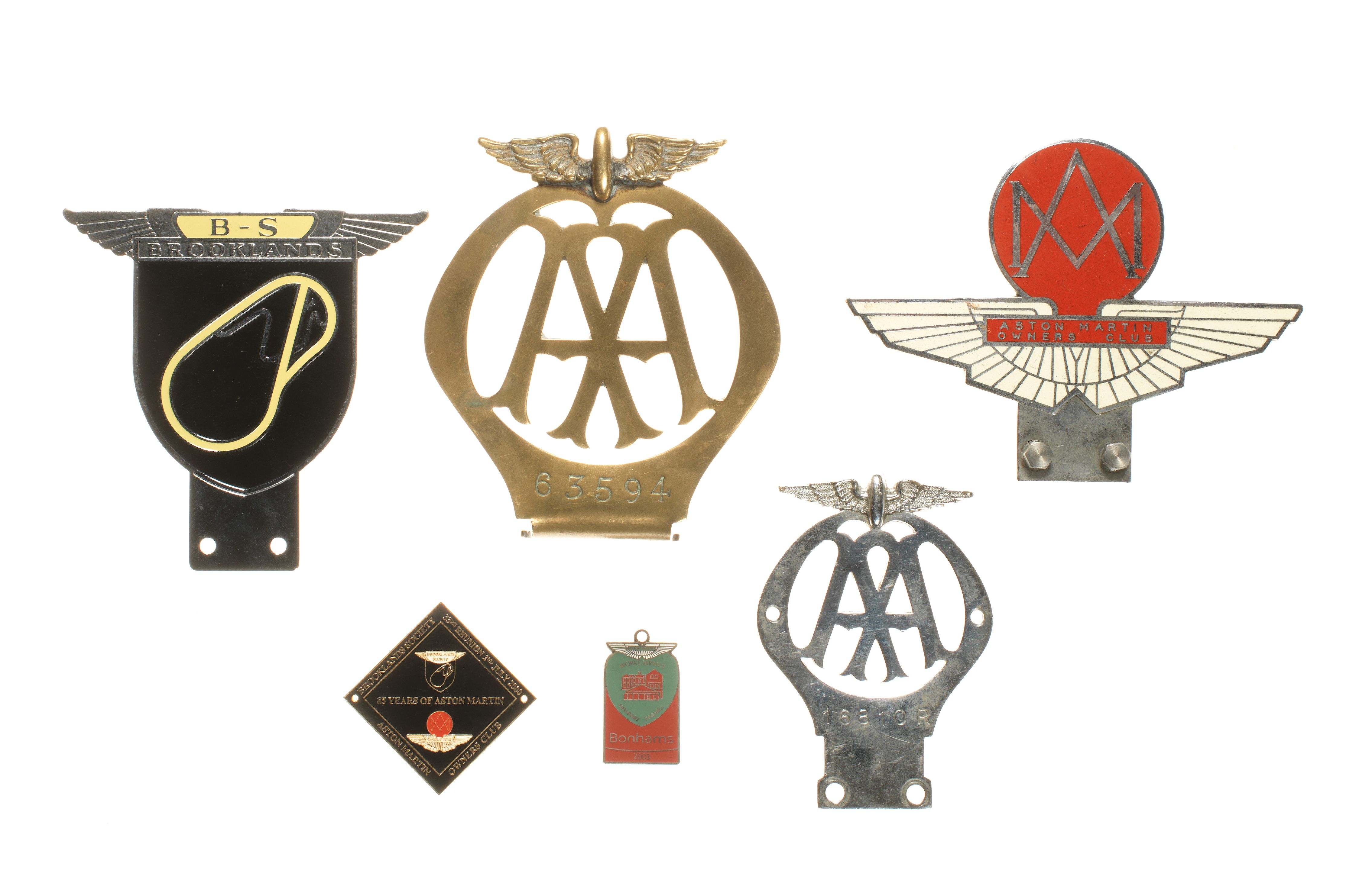 Bonhams Cars : Four motoring badges,
