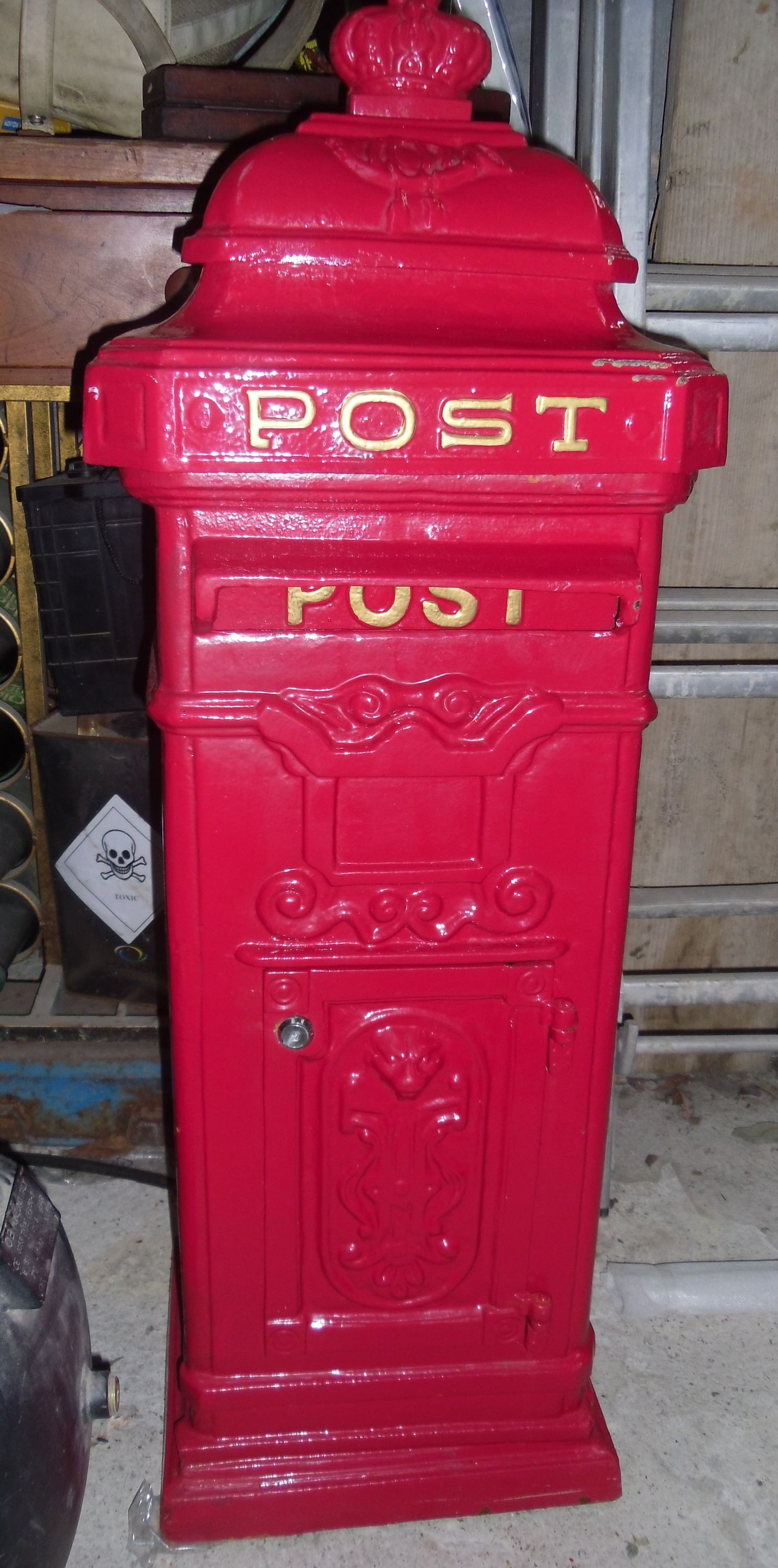 Bonhams Cars : A replica Post Box,