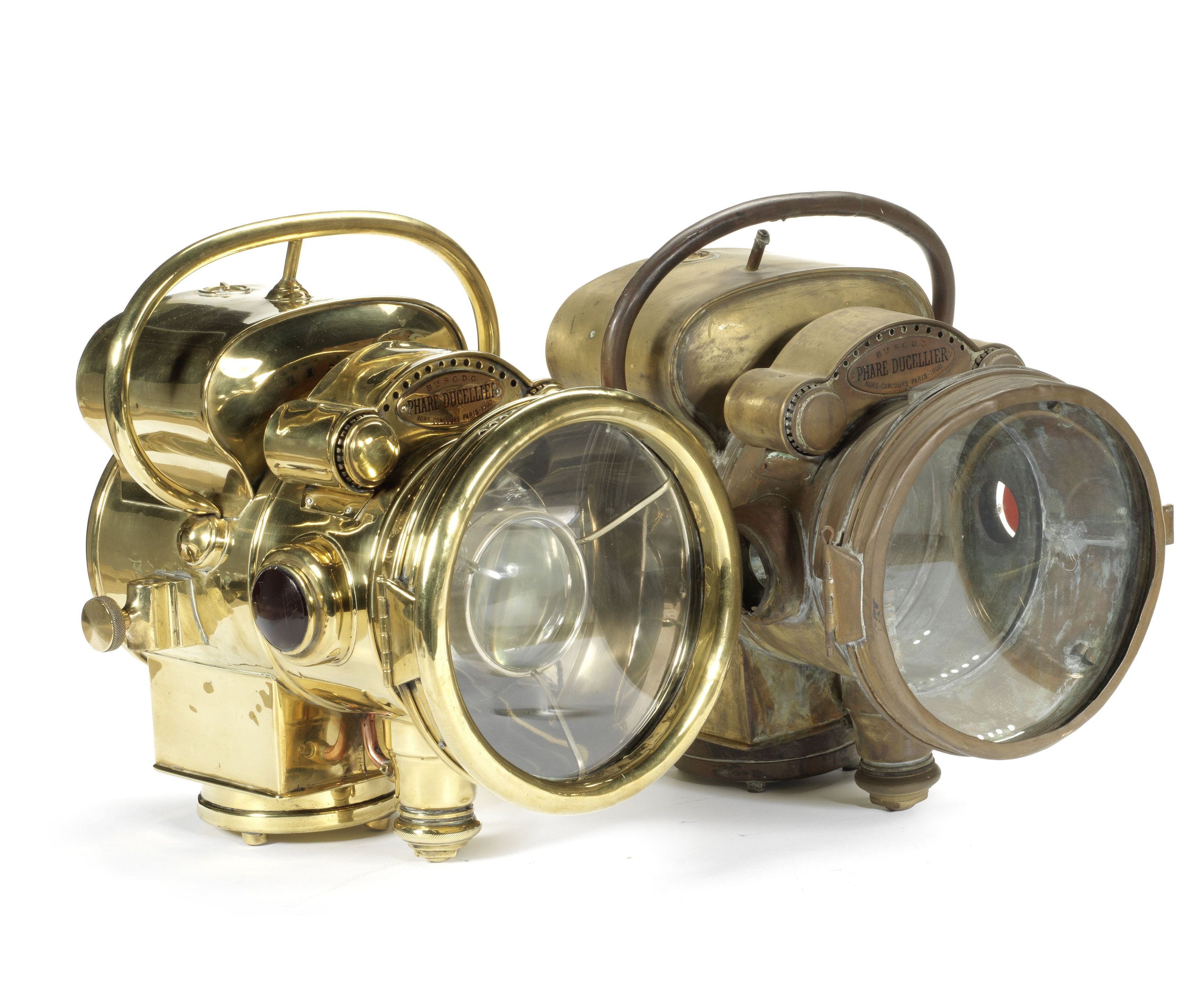 Bonhams Cars : A rare pair of Phare Ducellier model 861 self-generating ...