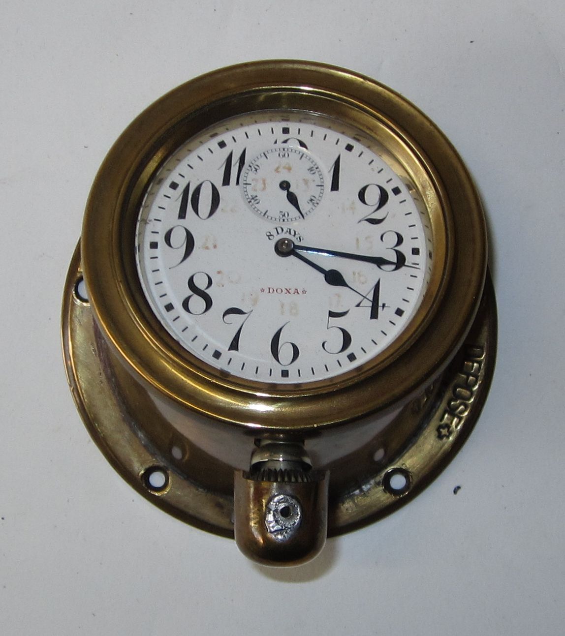 Bonhams Cars : A Doxa 8-day car clock, circa 1910,