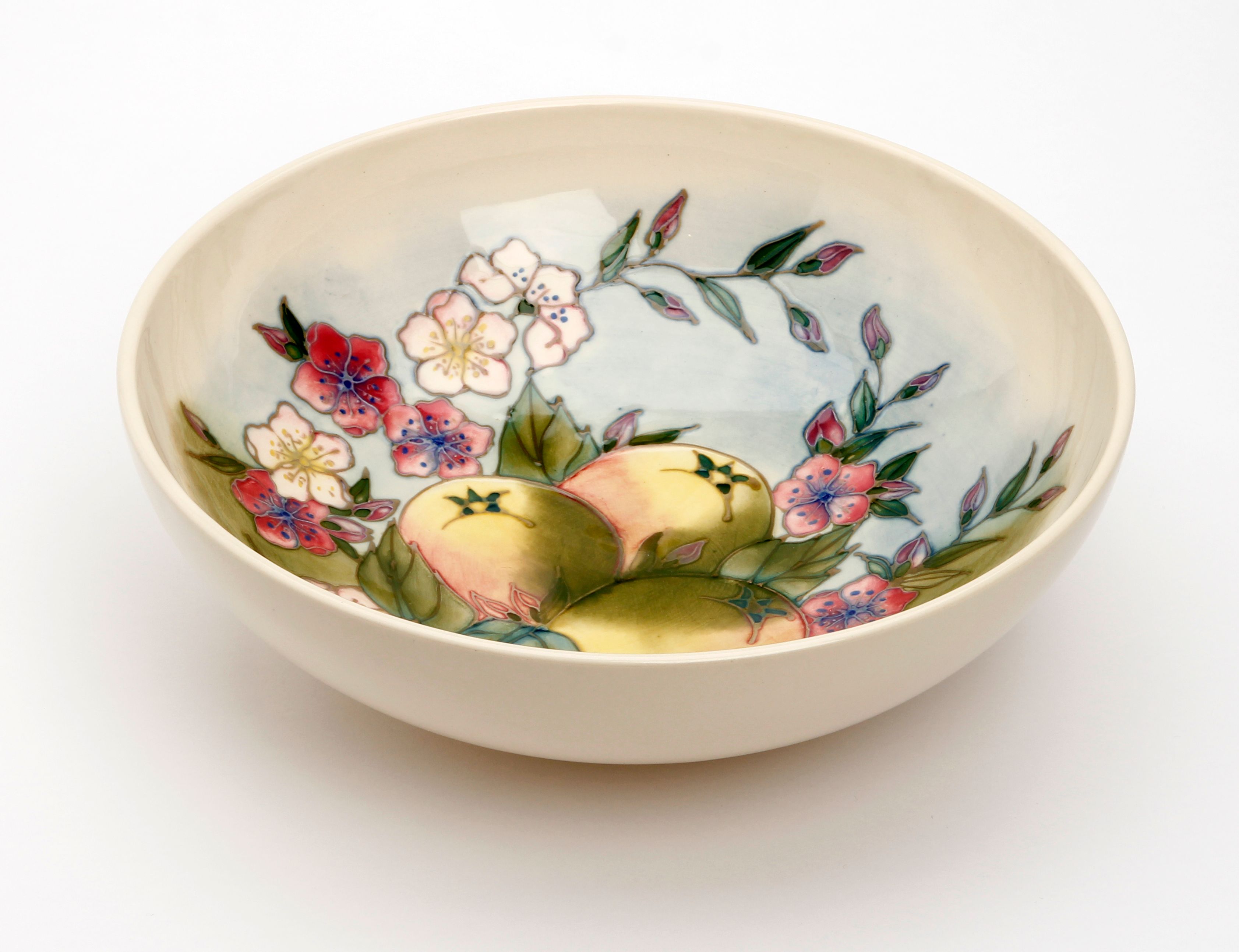 Bonhams : A Moorcroft limited edition 'Temptation' pattern bowl Dated 1990