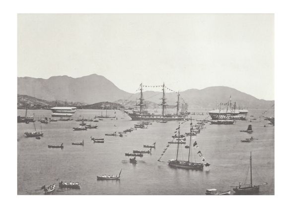 Bonhams : CHINA - HONG KONG THOMPSON (JOHN) Hong-Kong Harbour on the ...